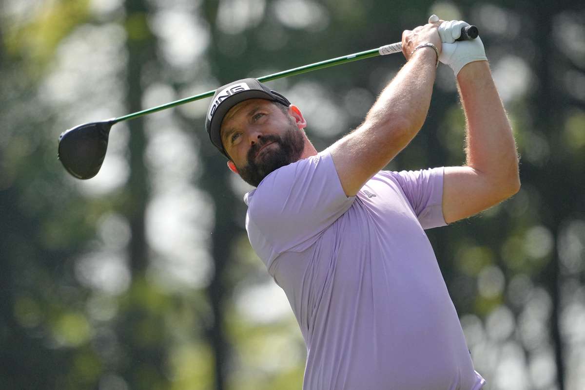 Former Amazon delivery driver Baldwin leads stars at PGA Championship ...