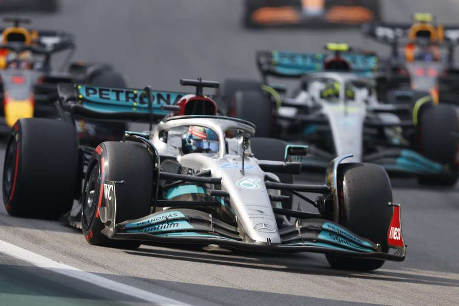 Mercedes' George Russell claims maiden Grand Prix in Brazil ...