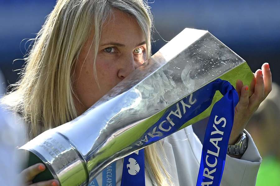 Chelsea manager Hayes toasts her dominant WSL title winners ...