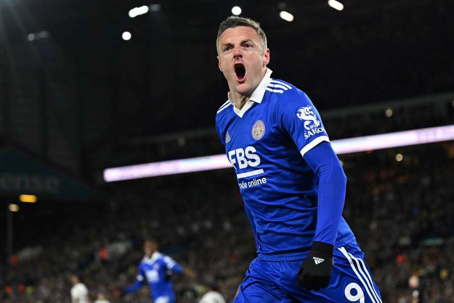 Vardy the hero as Leicester earn crucial point at battling Leeds United ...