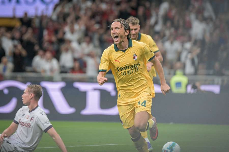 Modric delighted proving AC Milan matchwinner: Great celebration ...