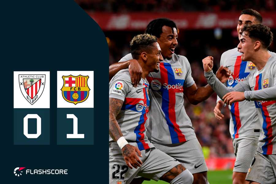 FC Barcelona pokonuje Athletic Bilbao i powiększa przewagę w tabeli ...