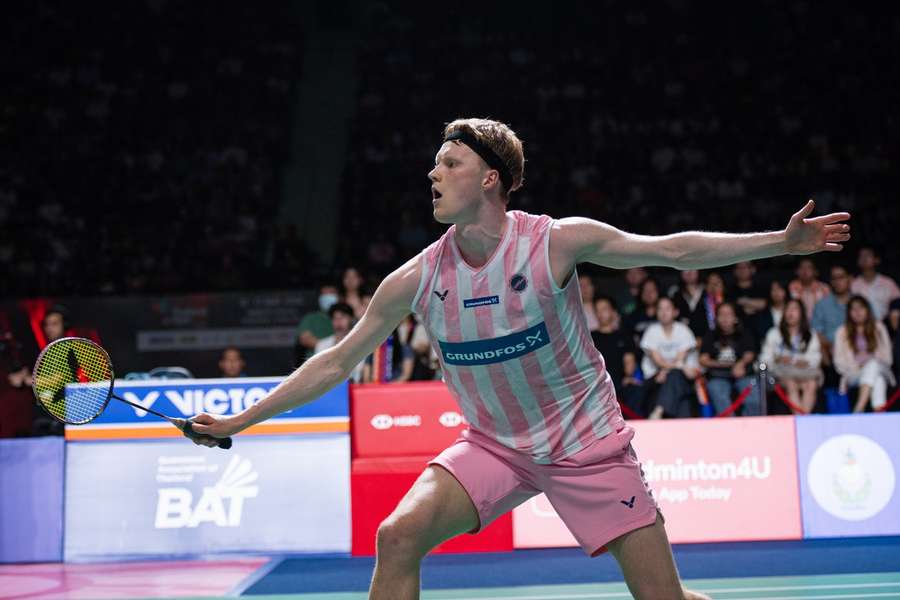 Antonsen books quarter-final ticket for Singapore Open in hard-fought ...