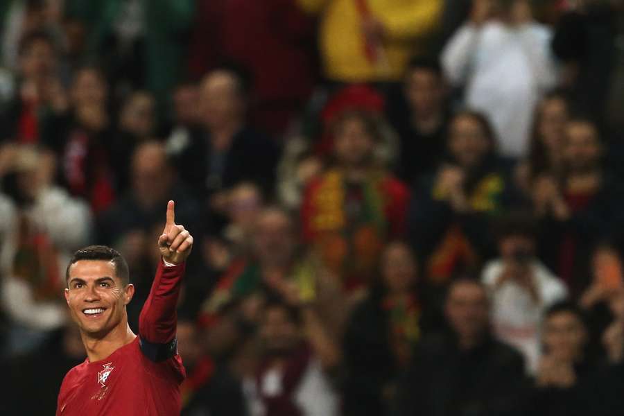 Ronaldo breaks all-time men's international caps record and nets double ...
