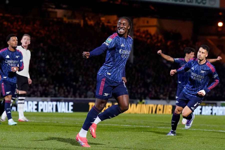 Eze delighted scoring first Arsenal goal in Cup win - TribalFootball.com